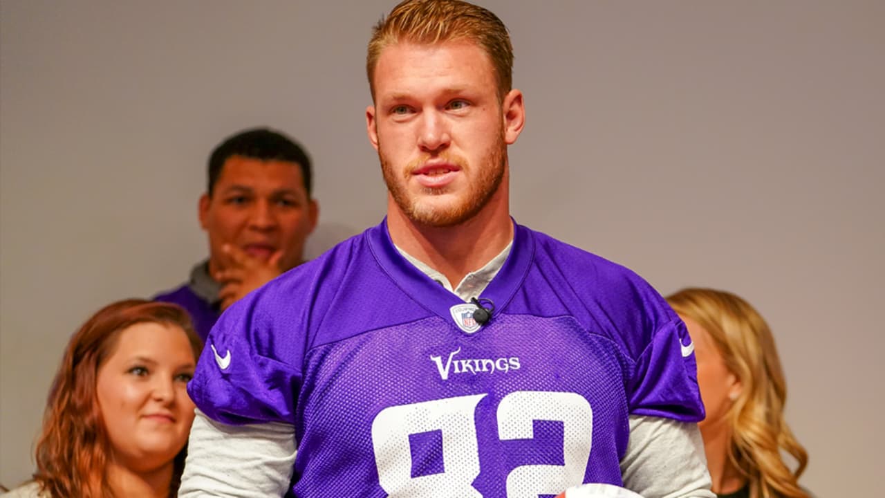 Kyle Rudolph Named Vikings Community Man of Year