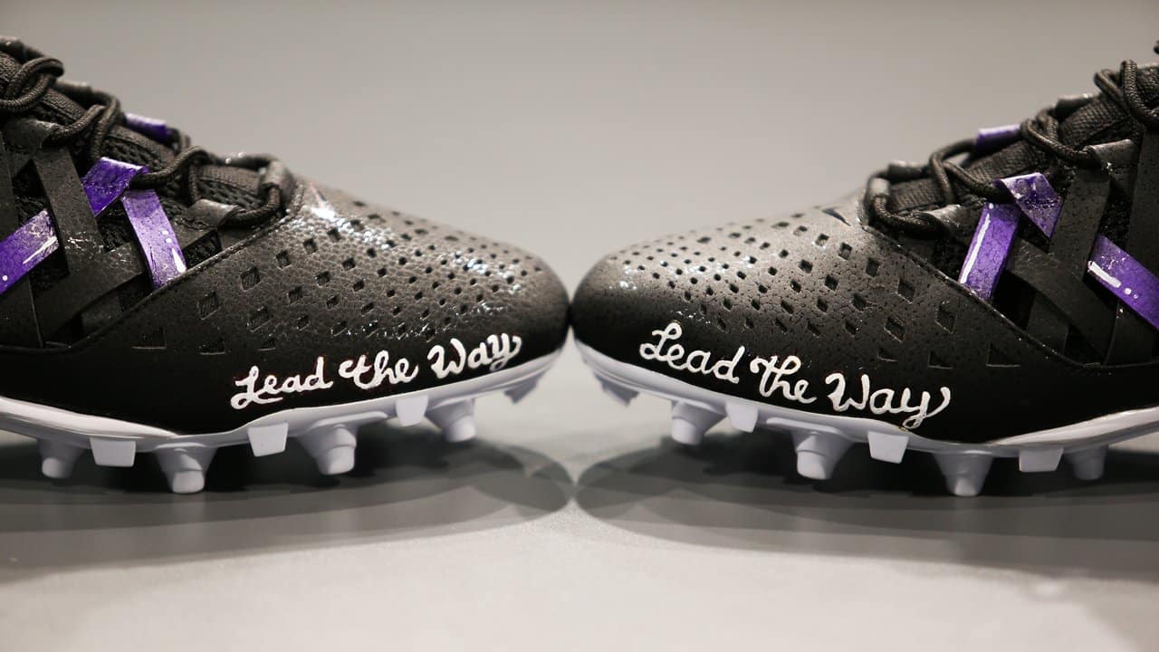 Vikings Players Take Part in My Cause, My Cleats Campaign