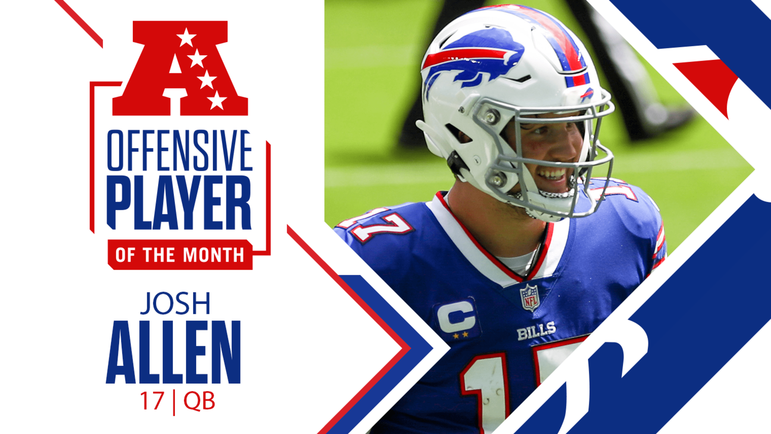 Josh Allen named AFC Offensive Player of the Month - FingerLakes1.com