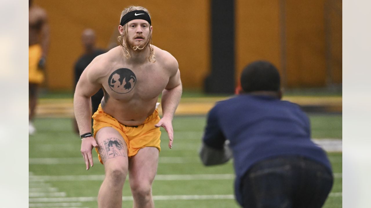 Andrew Luck Shirtless Workout
