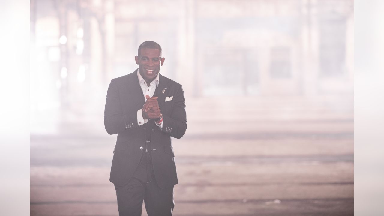 Deion Sanders Redskins Suit