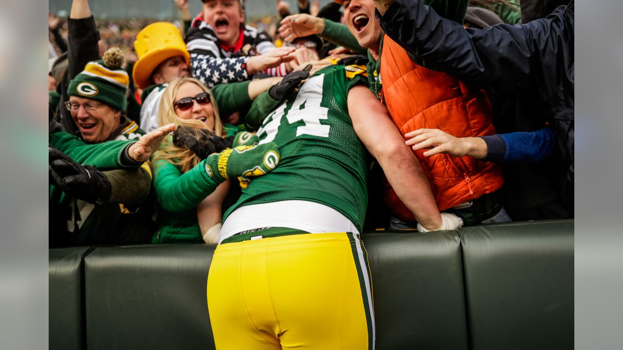Aaron Rodgers Lambeau Leap