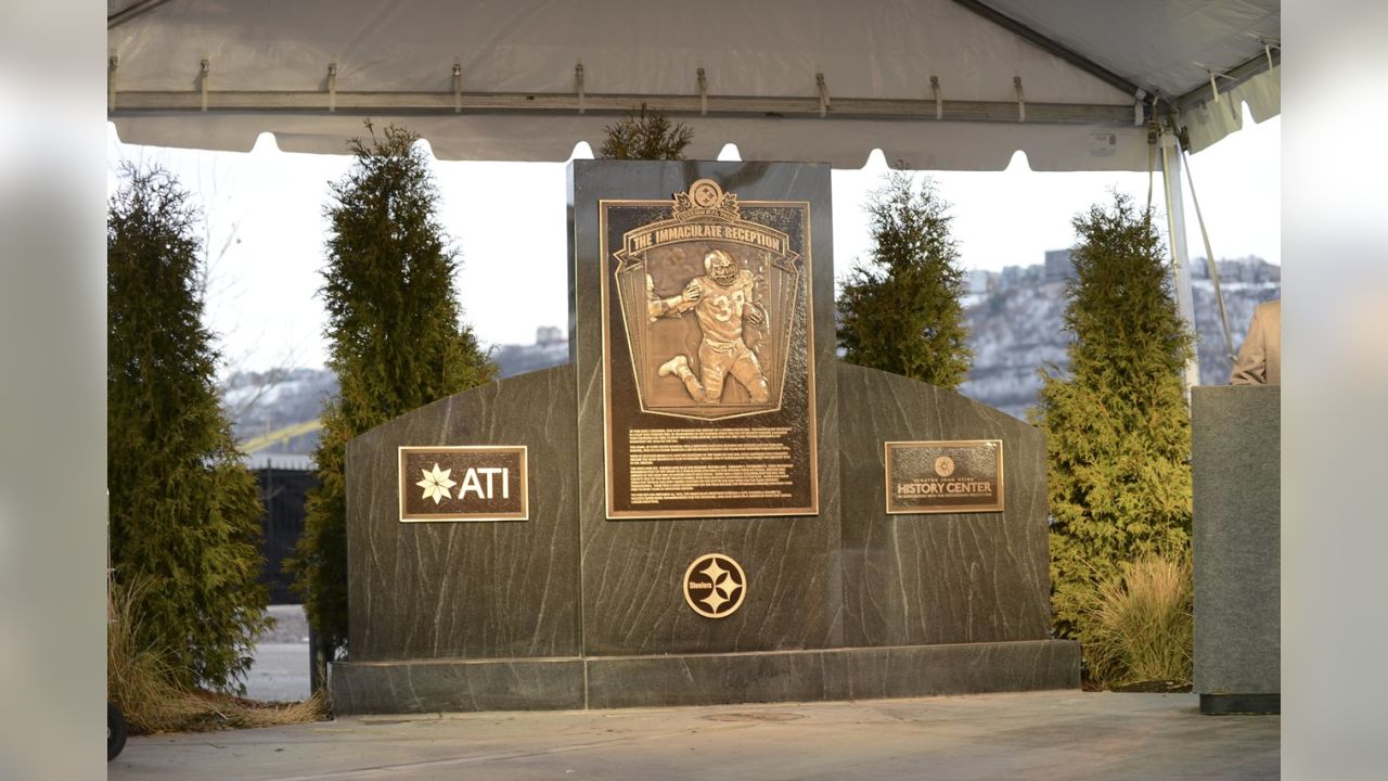 Immaculate Reception Statue