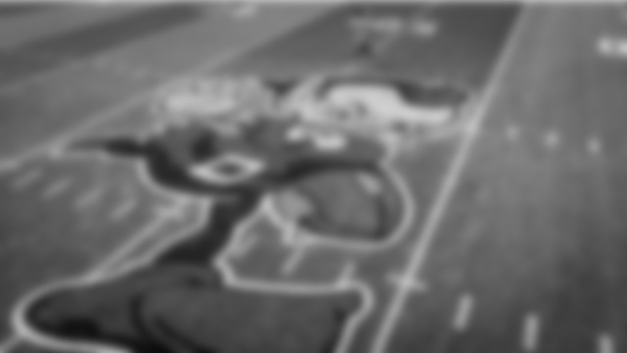 Browns unveil 2022 field design featuring Brownie logo at midfield Browns unveil 2022 field design featuring Brownie logo at midfield
