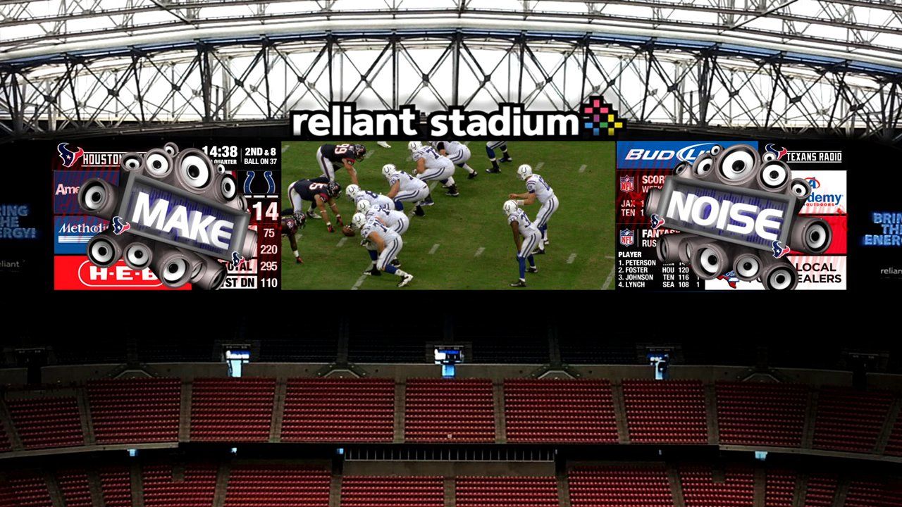 Reliant Stadium Screen