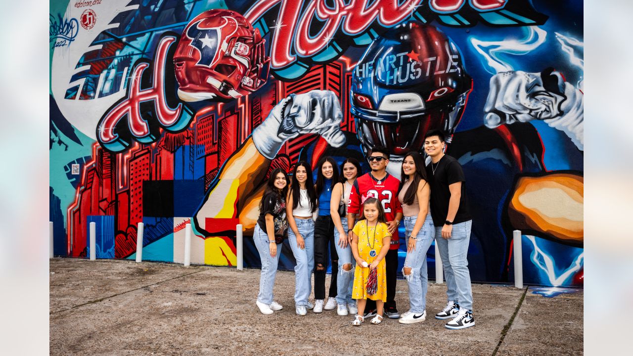 Houston Texans Mural Fort Worth Reveals Texas Artists For Big Sundance