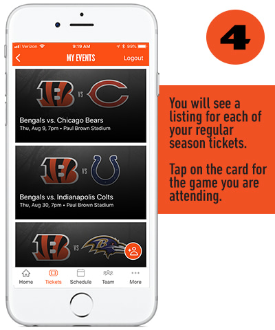 Cincinnati Bengals Tickets | Mobile Ticket Guide - Bengals.com