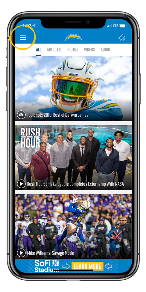 Los Angeles Chargers Mobile Ticketing | Los Angeles Chargers - chargers.com