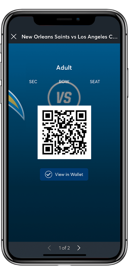 Los Angeles Chargers Mobile Ticketing | Los Angeles Chargers - chargers.com