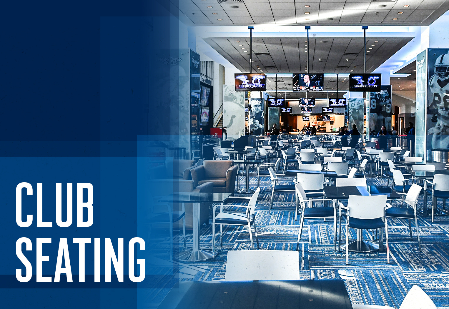 Colts Premium Seating Landing Page