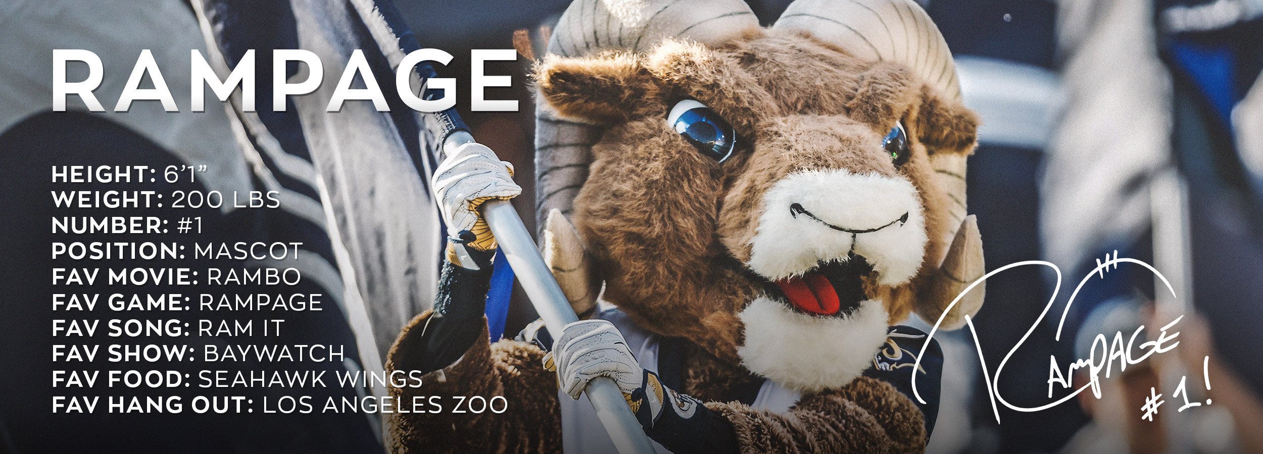 Rams Mascot Rampage | Los Angeles Rams - therams.com