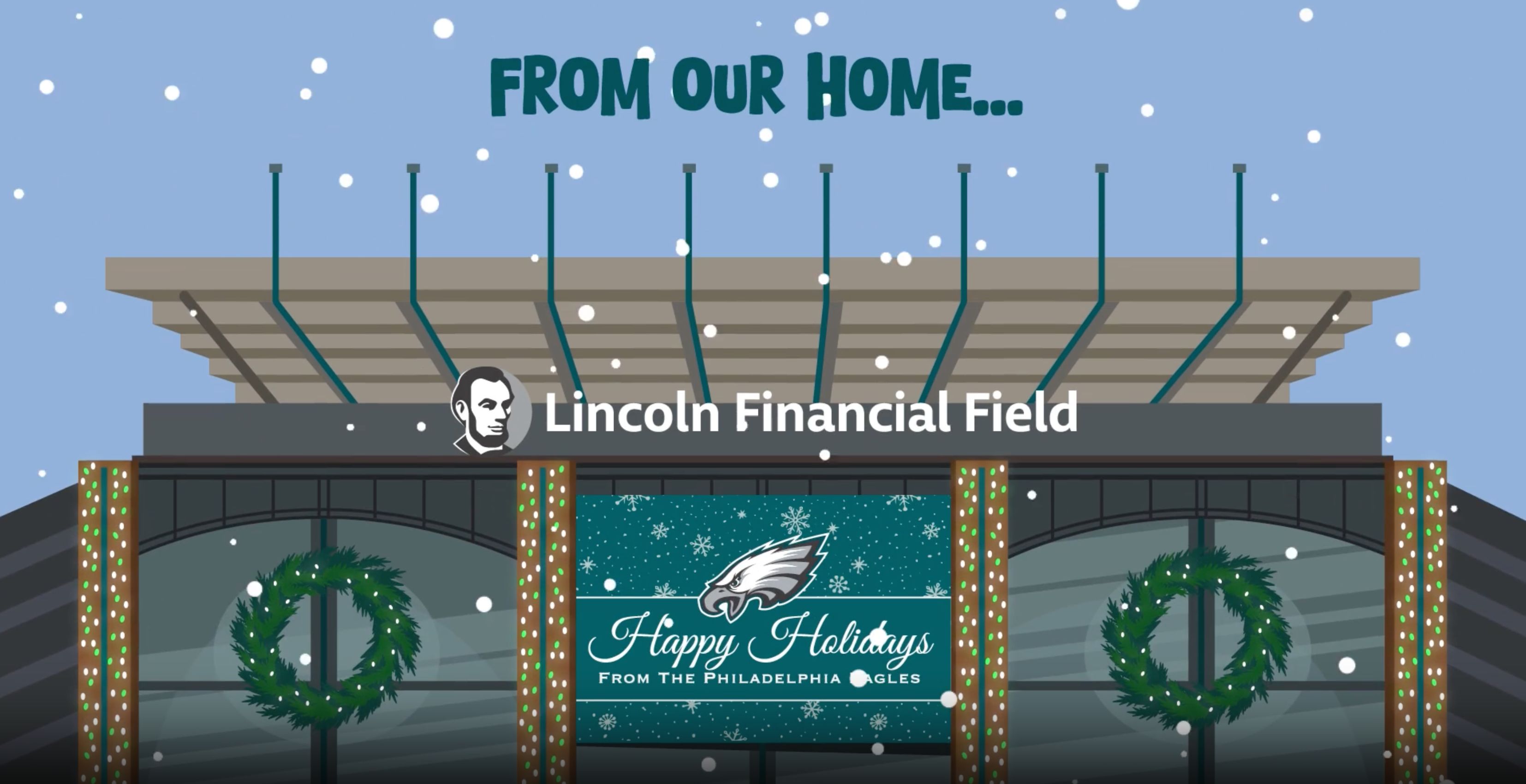 Philadelphia Eagles Happy Holidays To Eagles Everywhere