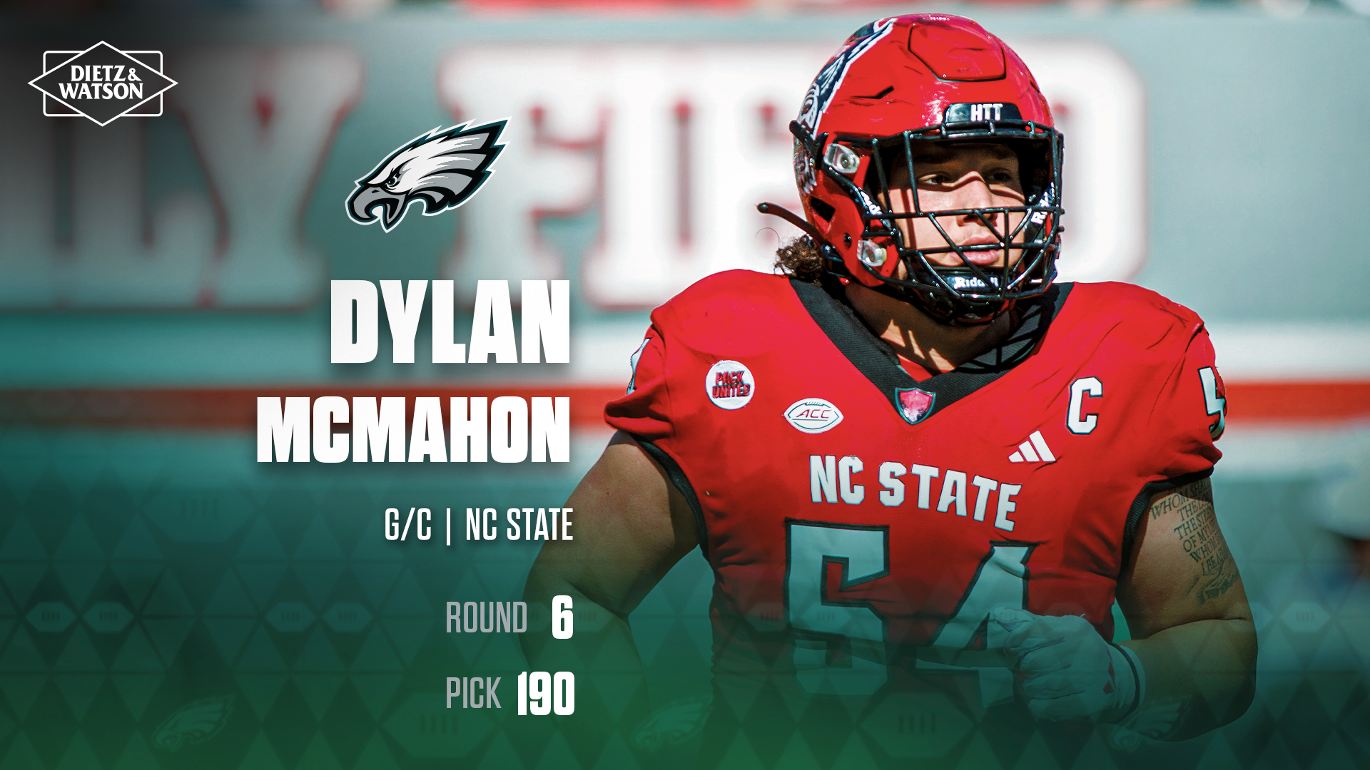Philadelphia Eagles Draft Central | Dylan McMahon