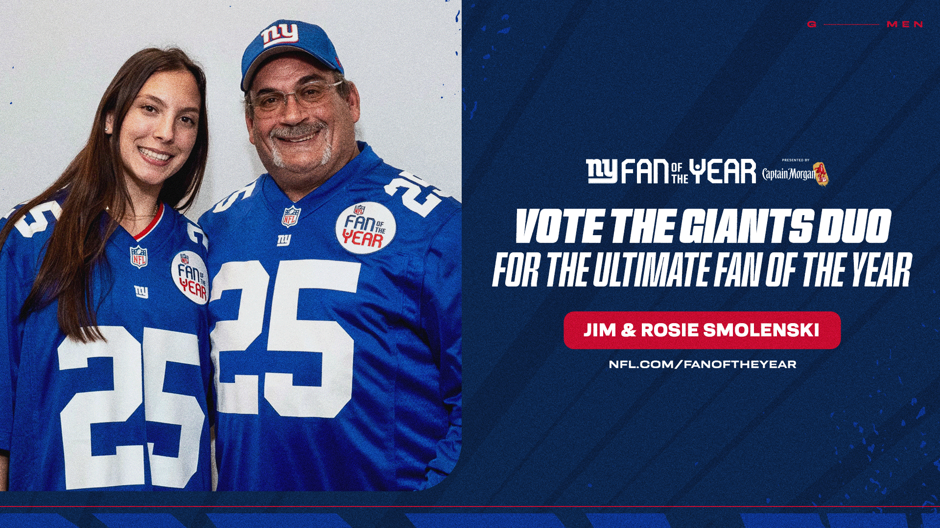 New York Giants Fan of the Year | New York Giants – Giants.com