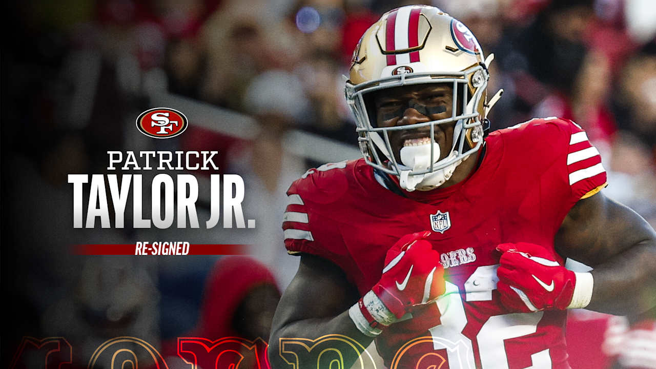 49ers Re-Sign RB Patrick Taylor Jr. to One-Year Deal