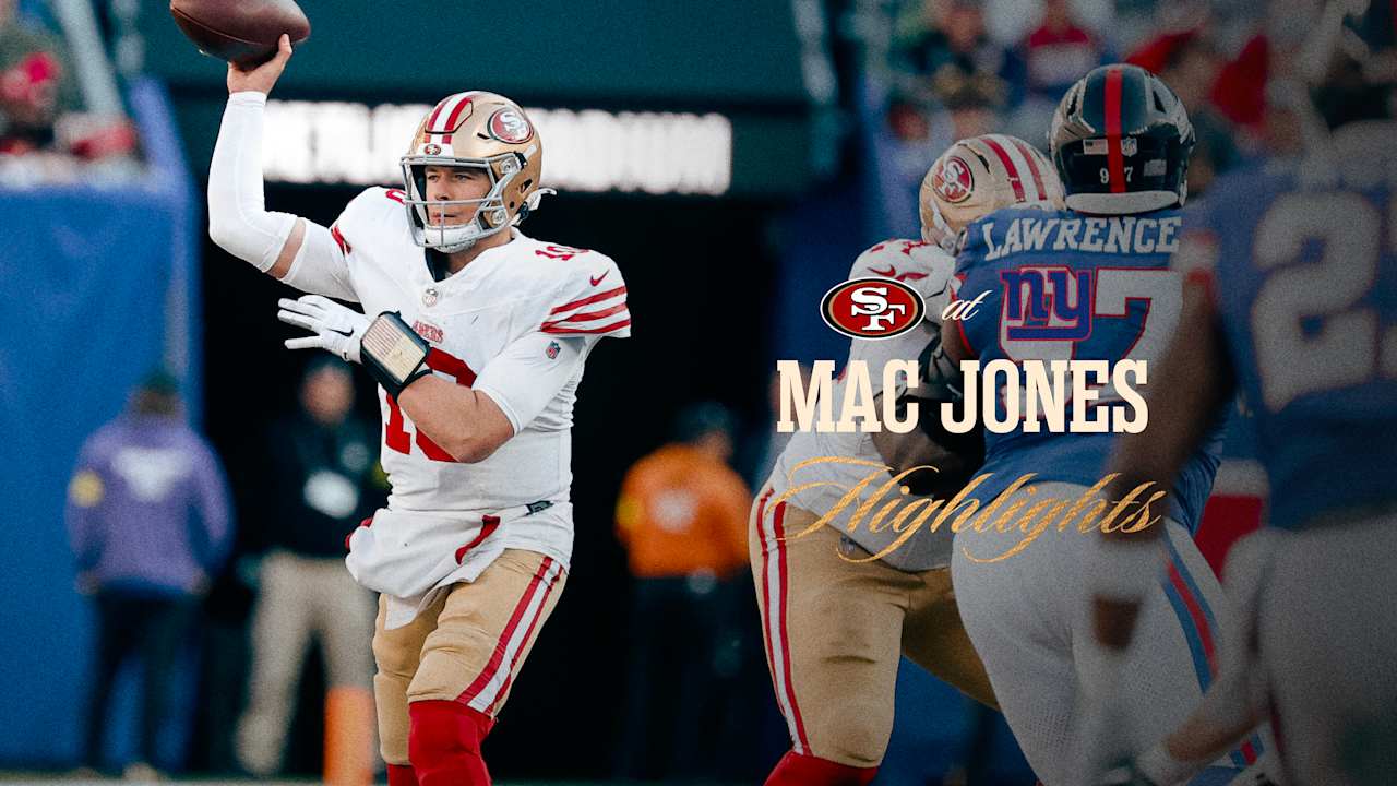 Mac Jones' Best Plays from 2-TD Game vs. Giants | Week 9