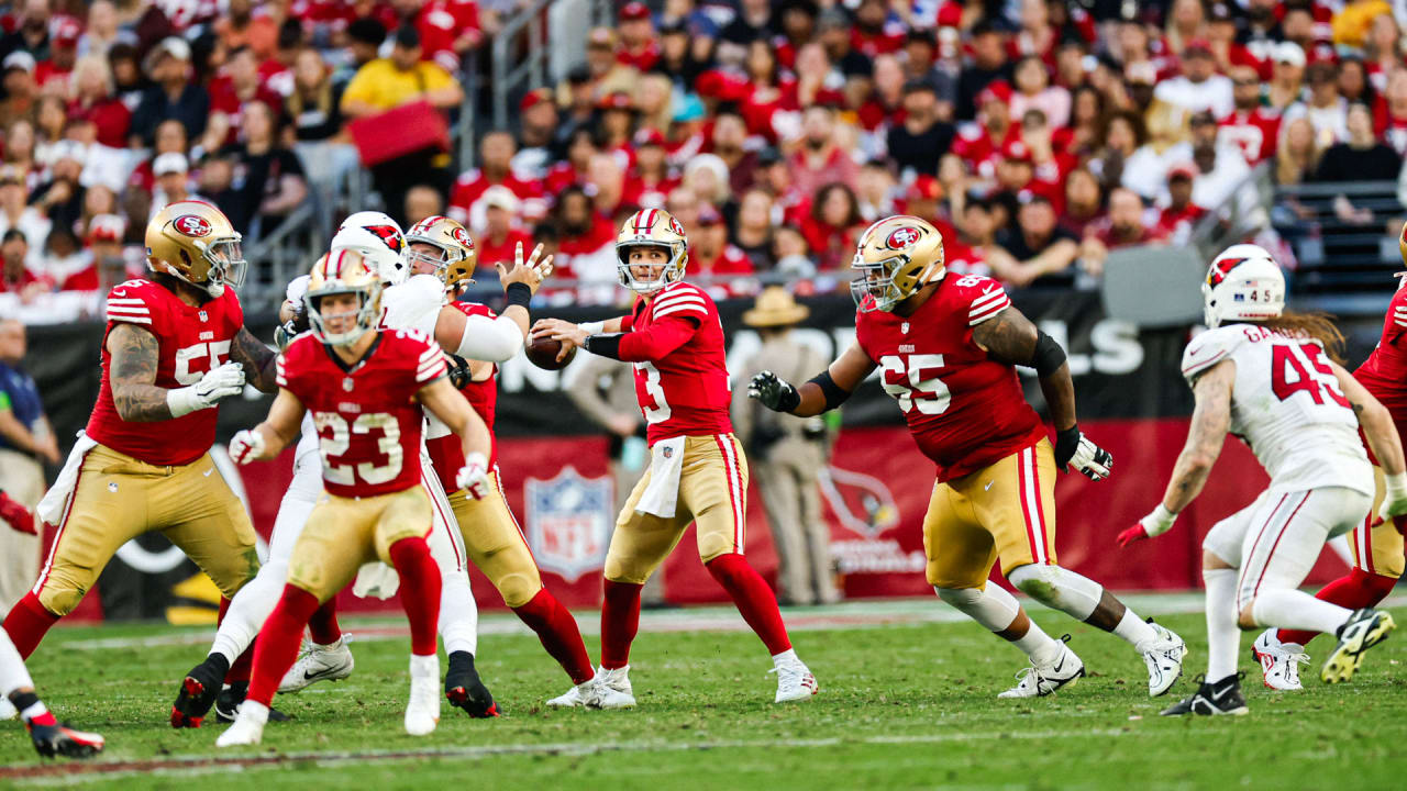 Brock Purdy's Best Throws from Four-Touchdown Game in Week 15
