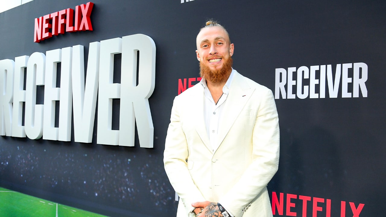 George Kittle Joins Netflix's 'Receiver' Cast for Los Angeles Premiere