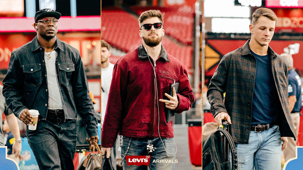 San Francisco 49ers Players Arrive for Week 11 vs. Arizona Cardinals