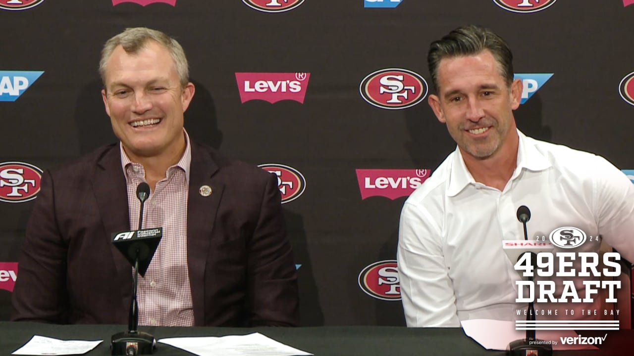 John Lynch and Kyle Shanahan Recap Day 2 of the 2024 NFL Draft