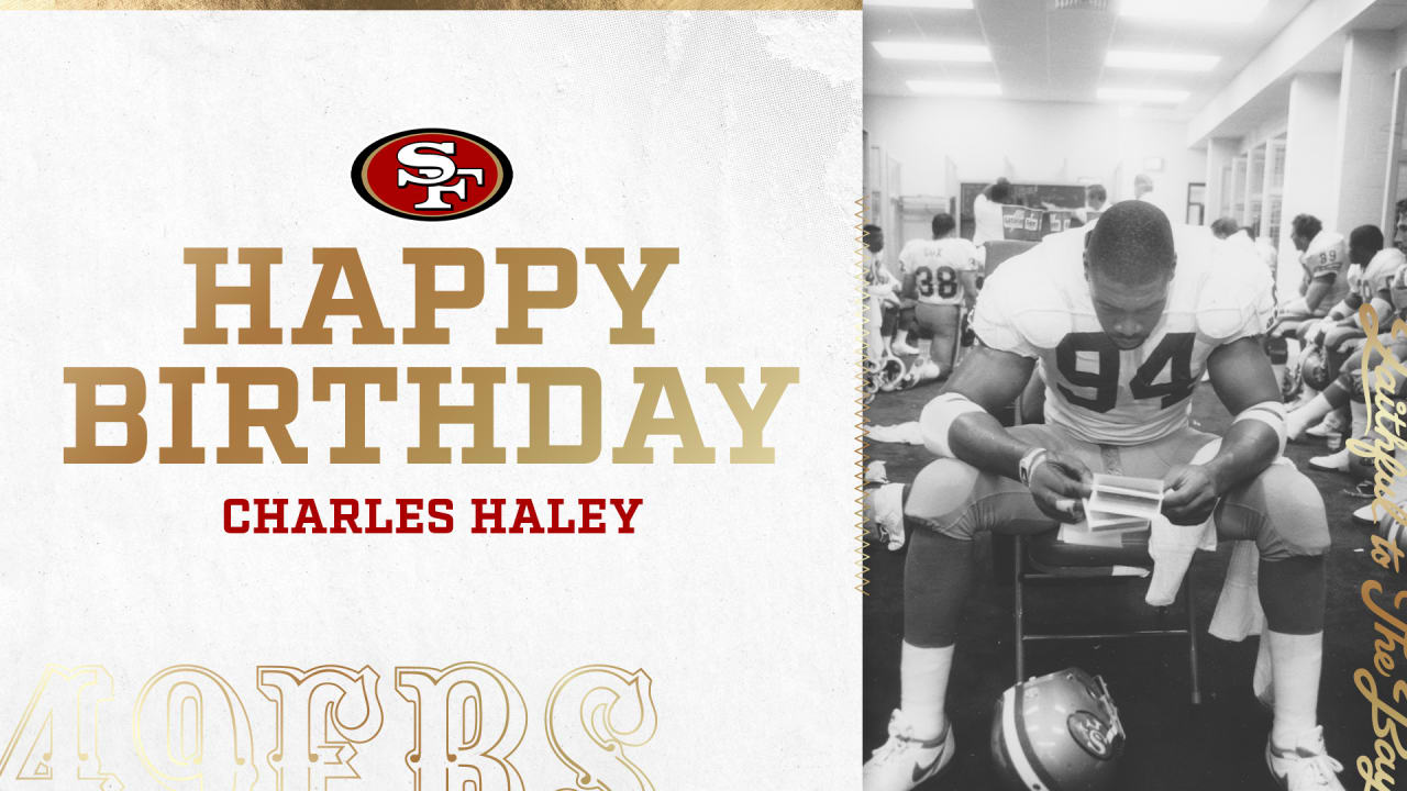 Happy Birthday to Charles Haley!
