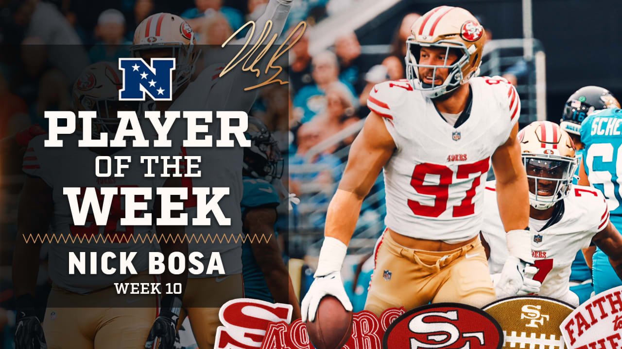 Nick Bosa Named NFC Defensive Player of the Week