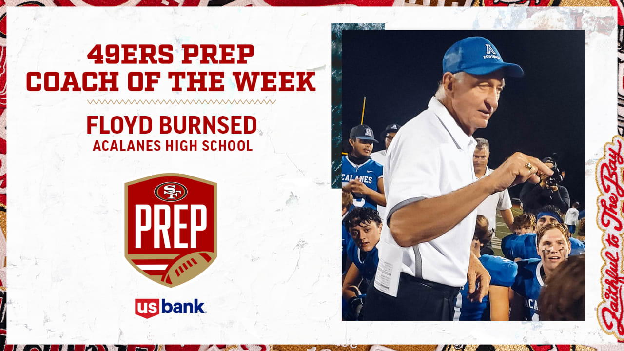 49ers PREP Selects Floyd Burnsed as Coach of the Week