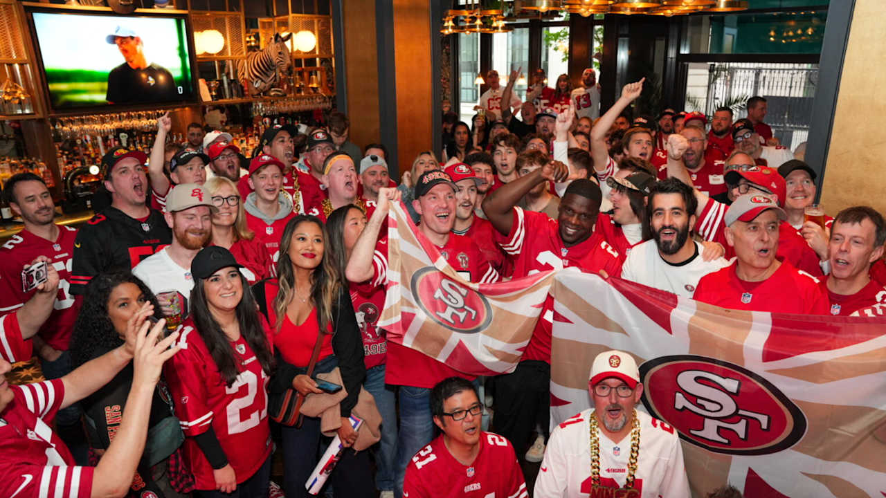 Sights and Sounds of the 49ers London Watch Party 2024
