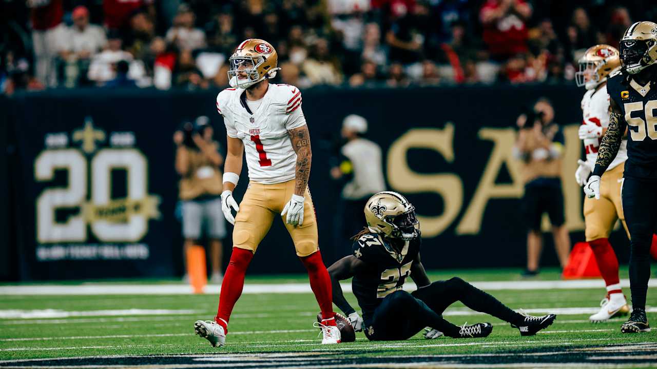 Ricky Pearsall Converts on Third-and-Long Against Saints