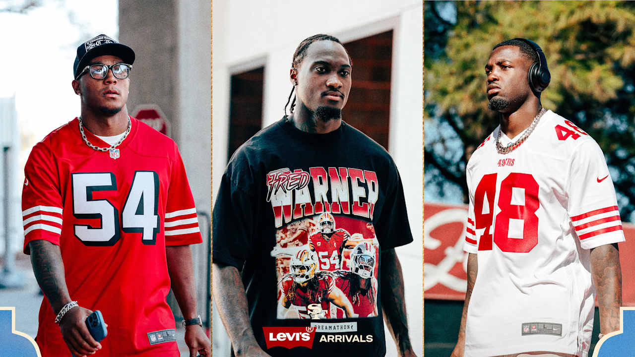 San Francisco 49ers Players Arrive for Week 7 vs. Atlanta Falcons