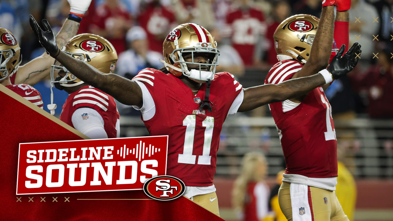Sideline Sounds from the 49ers NFC Championship Game Win Over the Lions