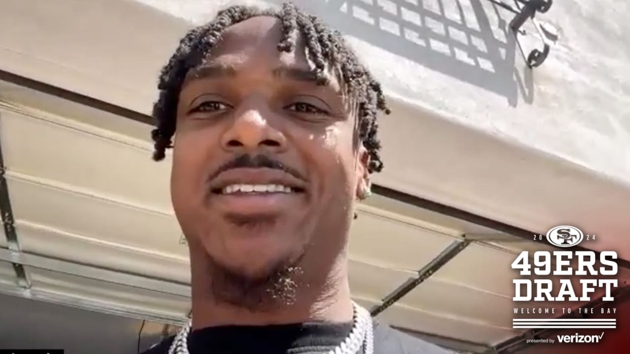 49ers Introduce Fourth-Round Pick WR Jacob Cowing