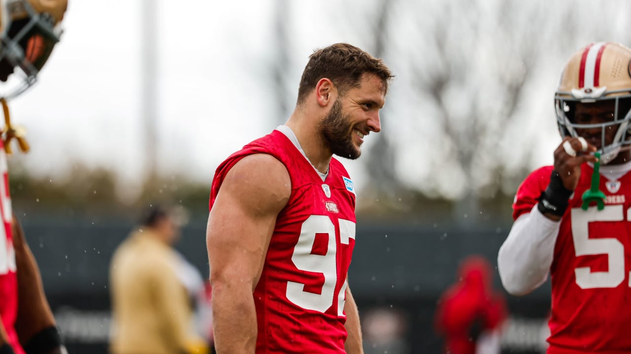 Nick Bosa Recaps His Offseason Training, Highlights Defensive Lineman ...