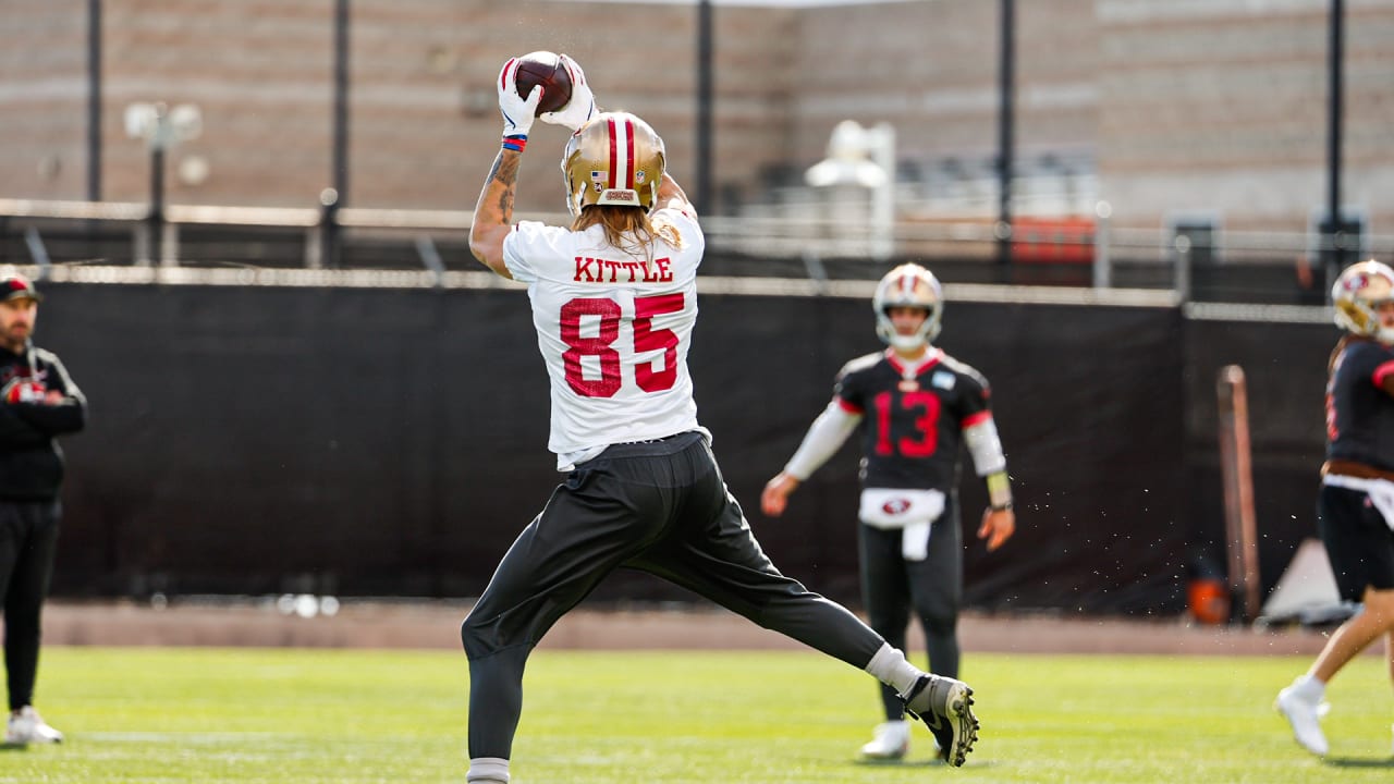 Kittle, Armstead Limited in Wednesday Practice; Purdy's Approach to ...
