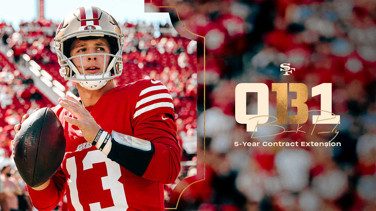 49ers Lock In Their QB1: Brock Purdy Signs 5-Year Contract Extension