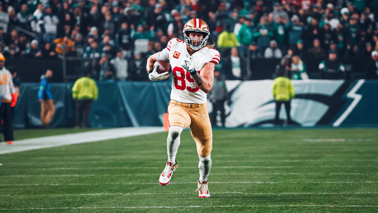 George Kittle Picks Up the YAC on 32-Yard Catch and Run