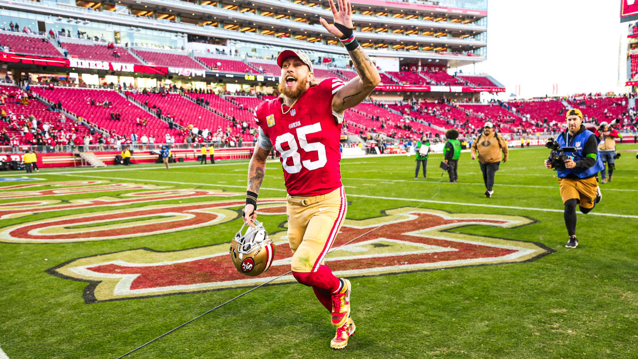 George Kittle Shares Team’s Improvements Heading into Playoffs | Press Pass