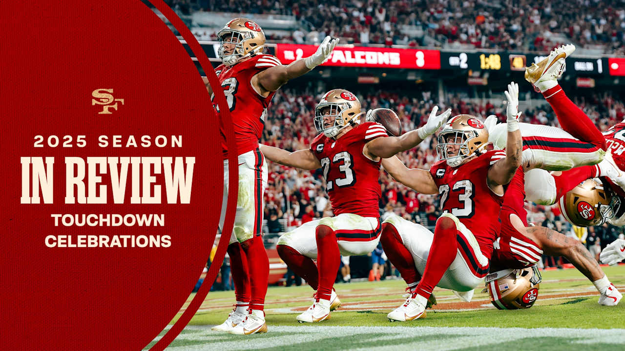 49ers Touchdown Celebrations | 2025 in Review