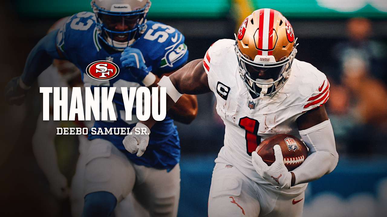 Deebo Samuel Sr.'s Best Moments in Red and Gold