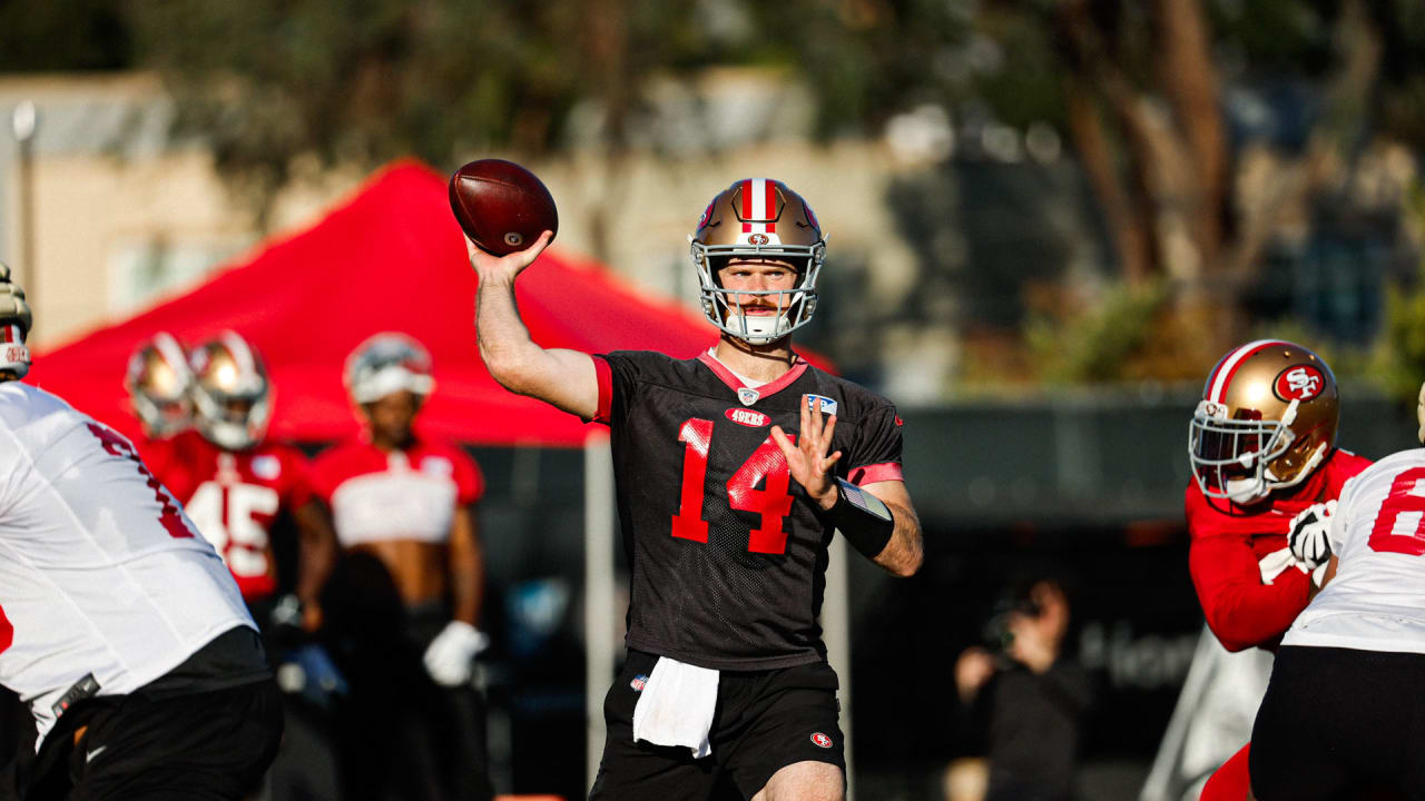 Sam Darnold Talks Stepping In for Brock Purdy vs. Ravens | Press Pass