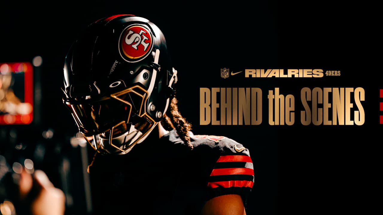 Behind the Scenes of the 49ers Rivalry Shoot