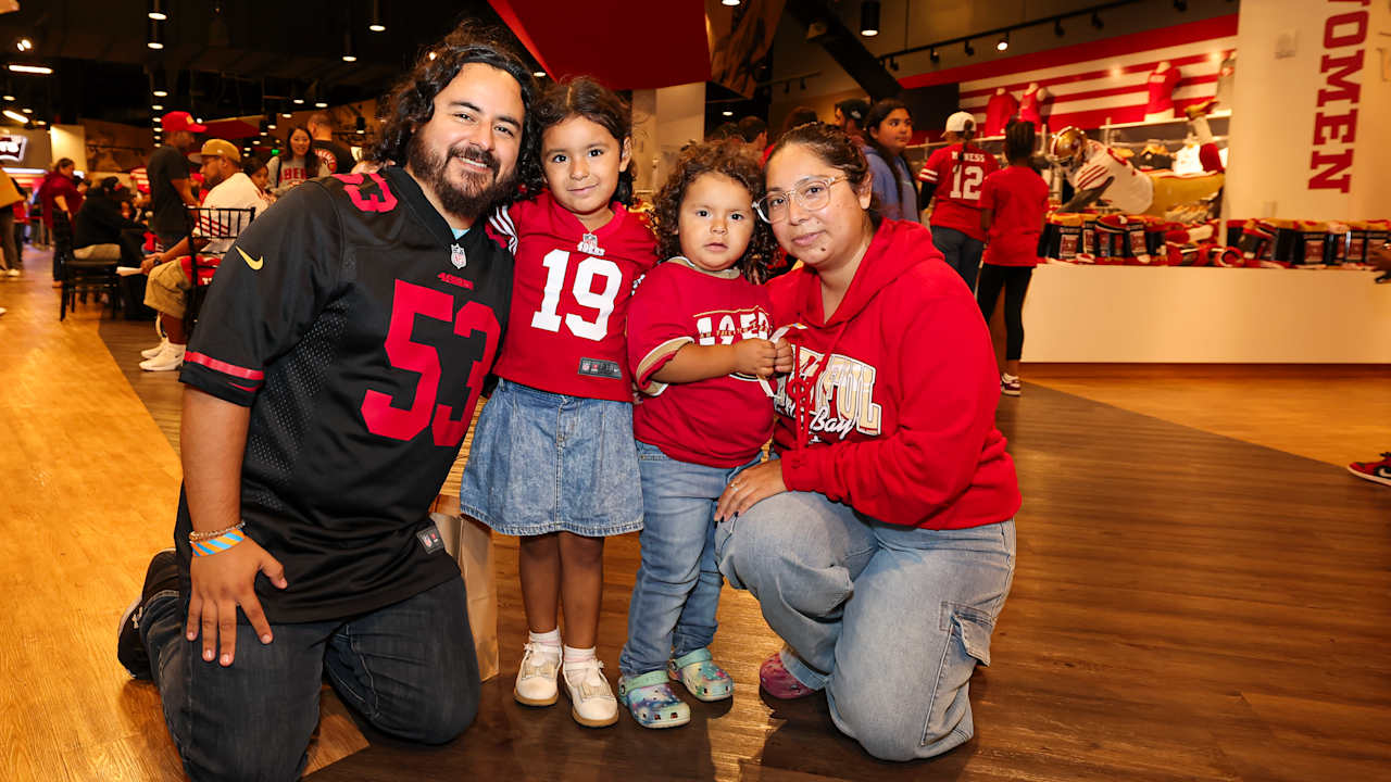 49ers Kids Club Celebrates 'Back to Football' Ahead of 2024 Season