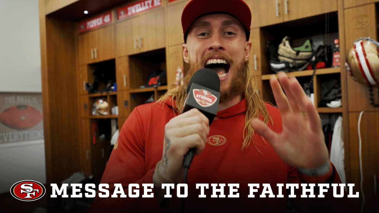 Listen Up! 49ers Players Share a Message with the Faithful