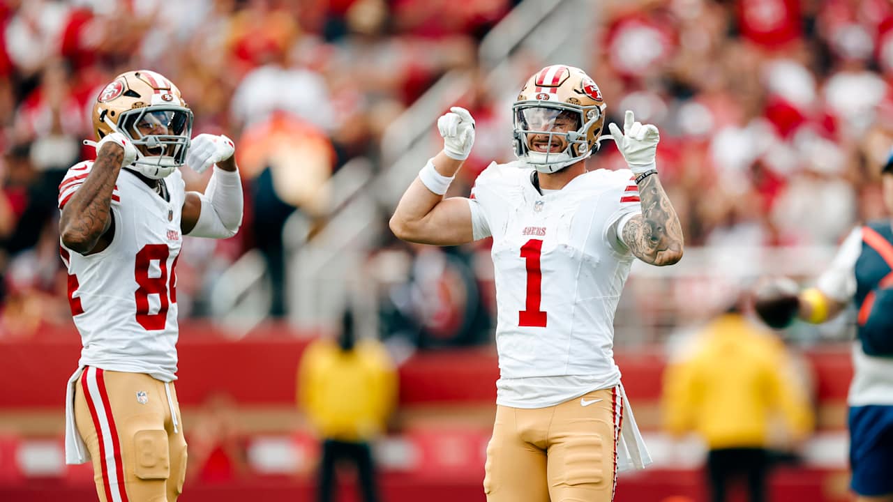 Can't-Miss Play: Pearsall's One-Handed Grab on Purdy's 31-Yard Strike