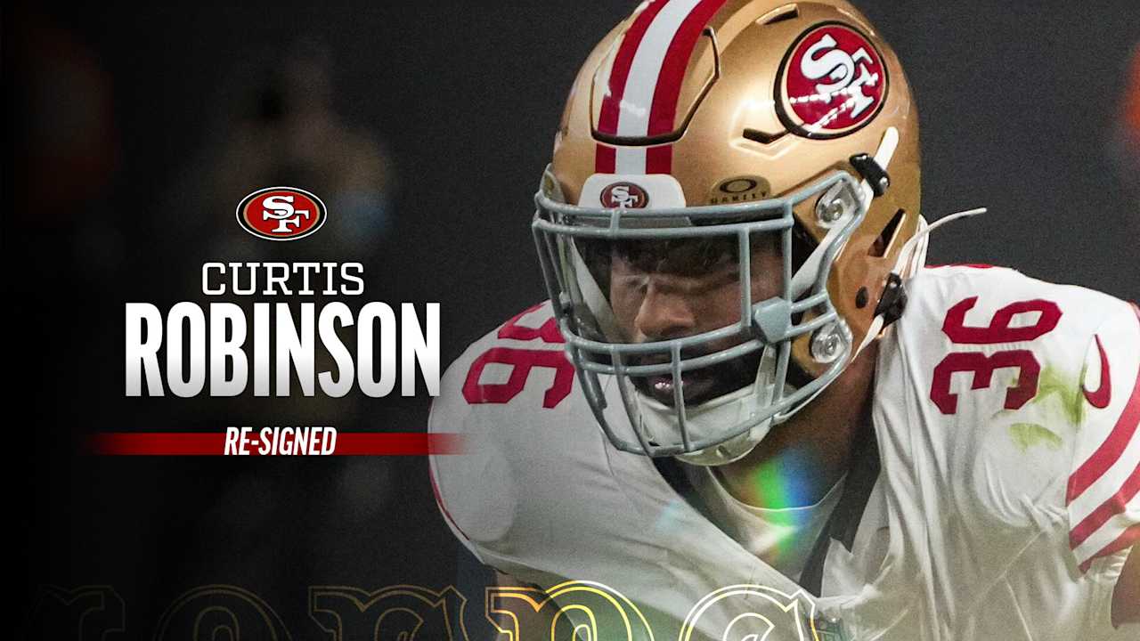 49ers Re-Sign Linebacker Curtis Robinson to a One-Year Deal