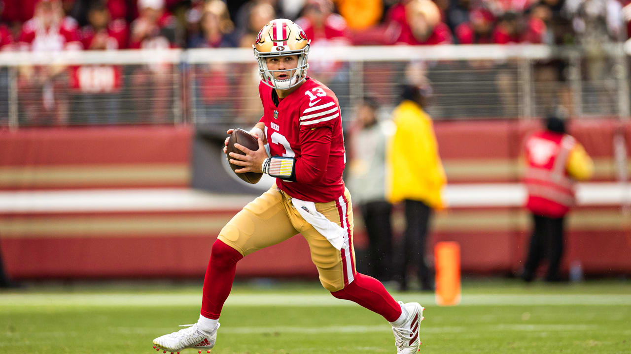 Purdy Looks Back on First-Career Start; Wilks Talks Buccaneers Offense