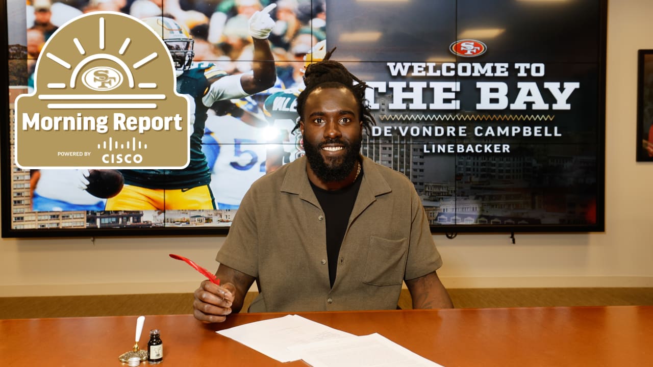 Morning Report: 49ers Welcome a New Round of Free Agents ️