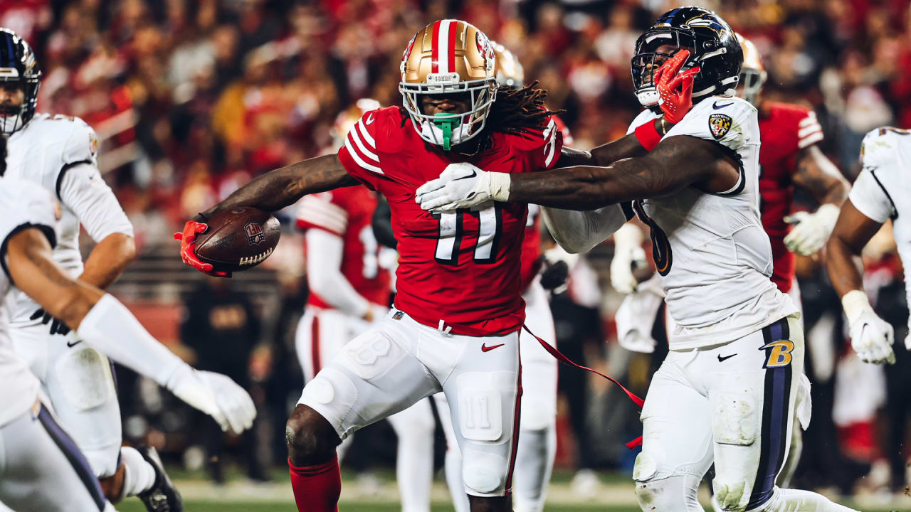 Every Brandon Aiyuk Catch from His 113-Yard Game in Week 16