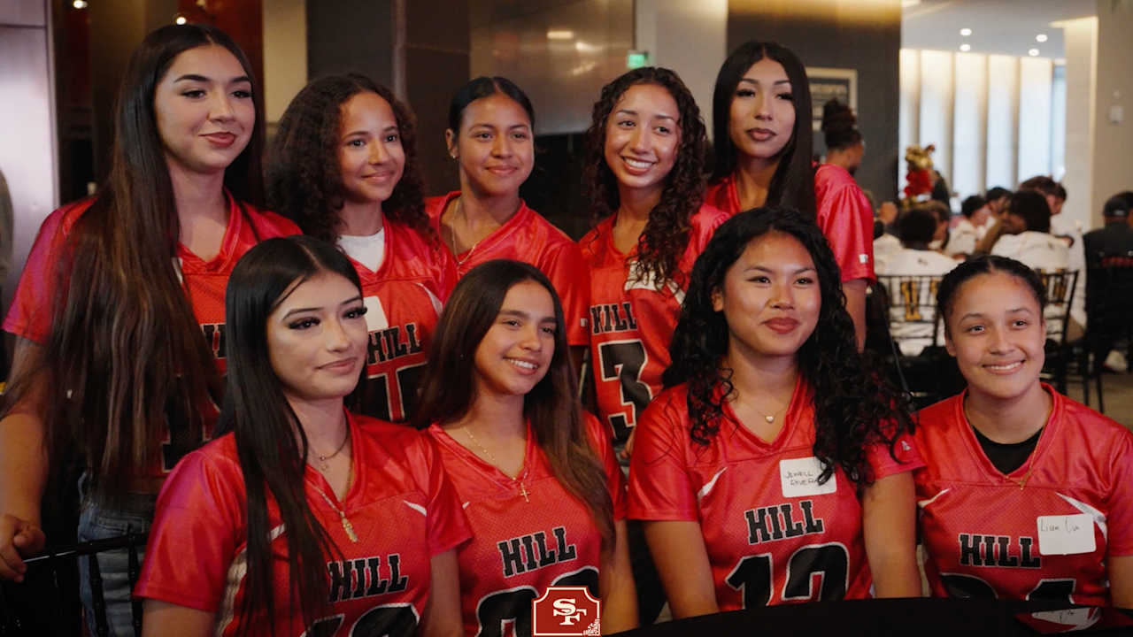 49ers Rookies Join High School Athletes for 2025 Mentorship Program