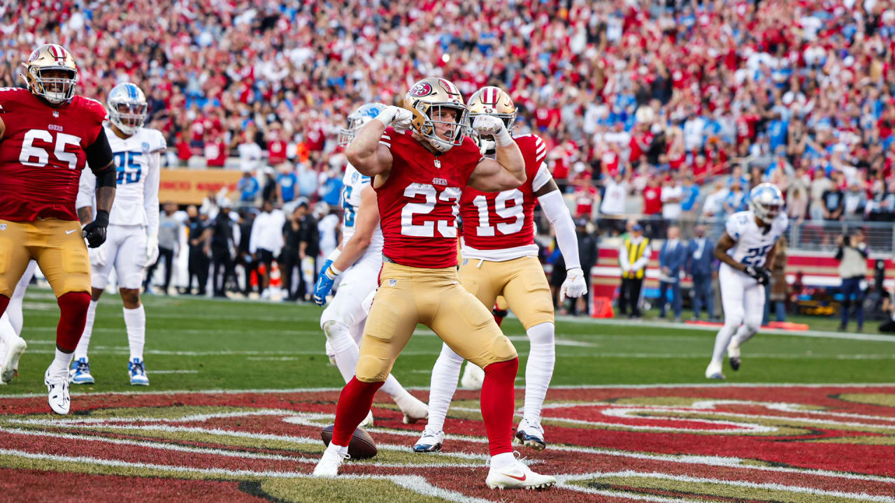 Detroit Lions vs. San Francisco 49ers Game Images (NFC Championship)